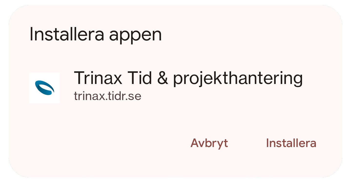 Ladda ner Trinax-appen | Trinax Hjälpavsnitt