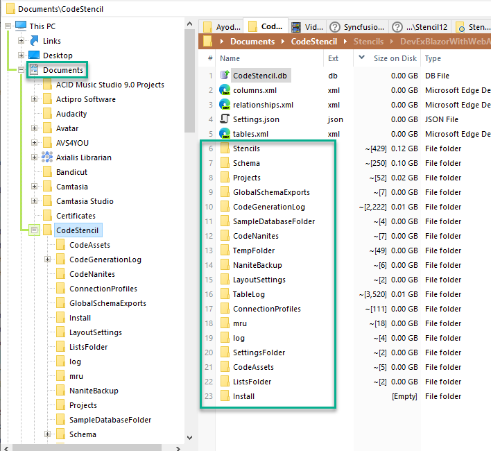 Folder Structure | CodeStencil