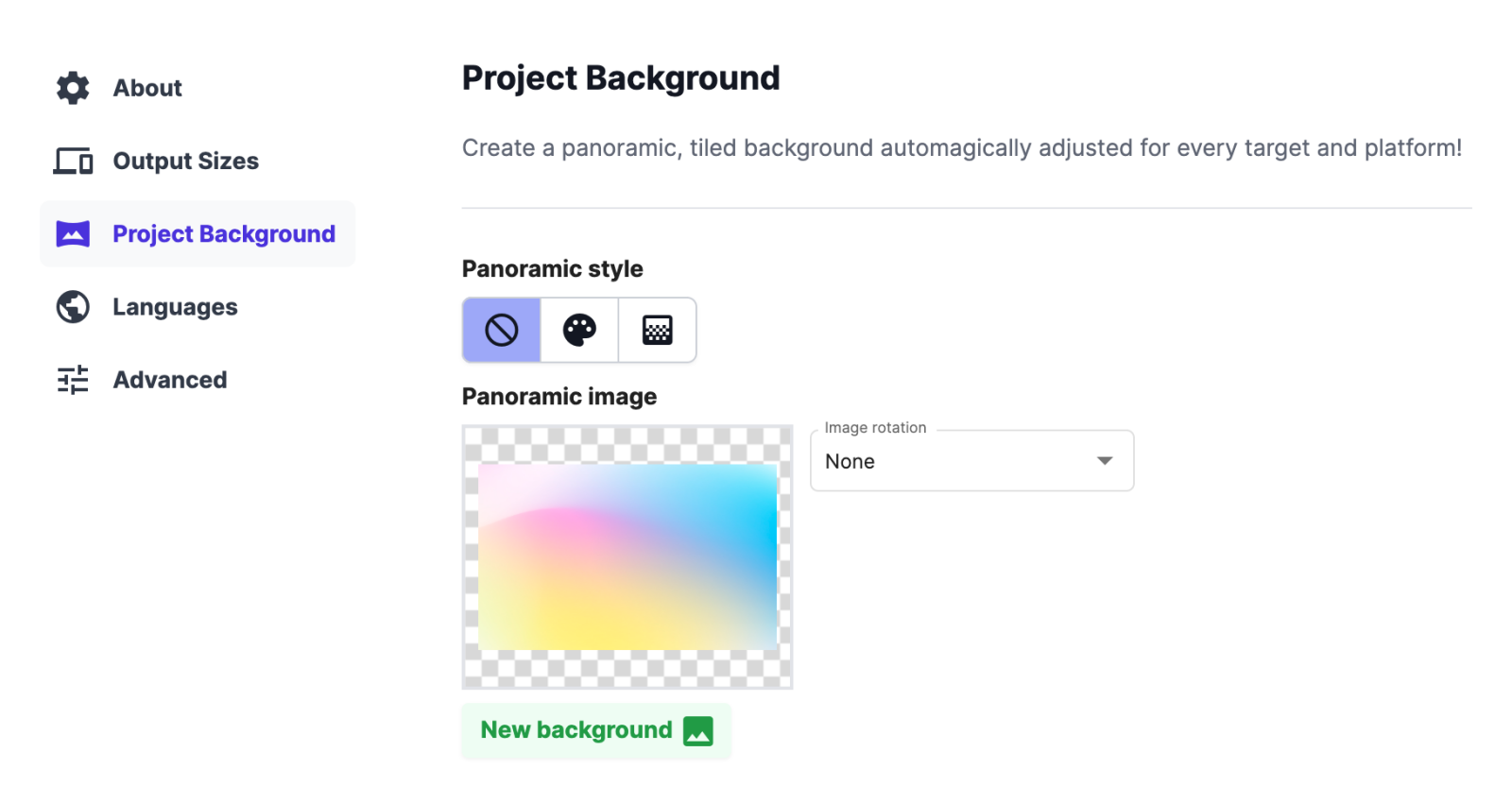 Adding a background gradient | AppScreens Knowledge Base