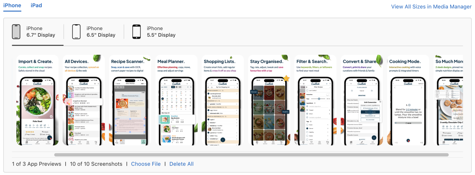 Apple App Store screenshot requirements - iPhone, iPad, Apple Watch ...
